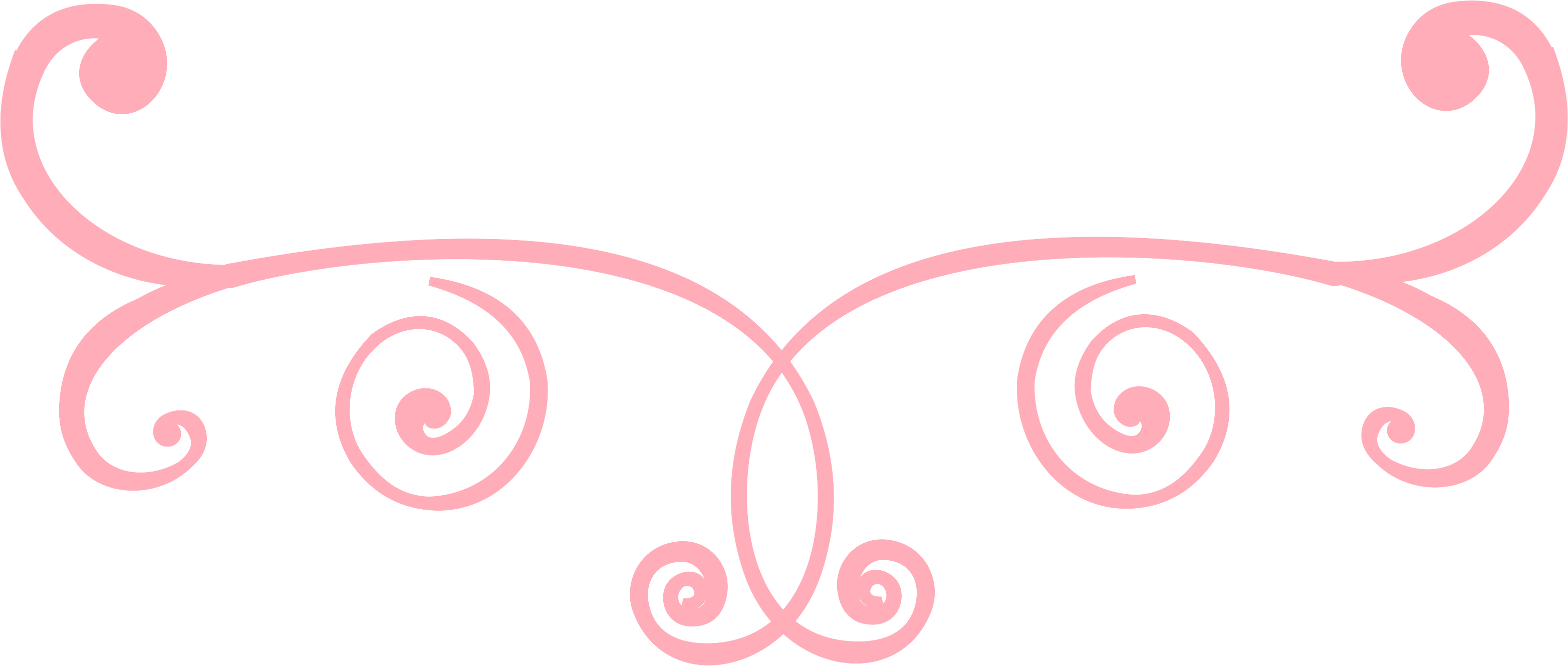 fairy swirl pink border2 - Bridal Shower Ideas - Themes