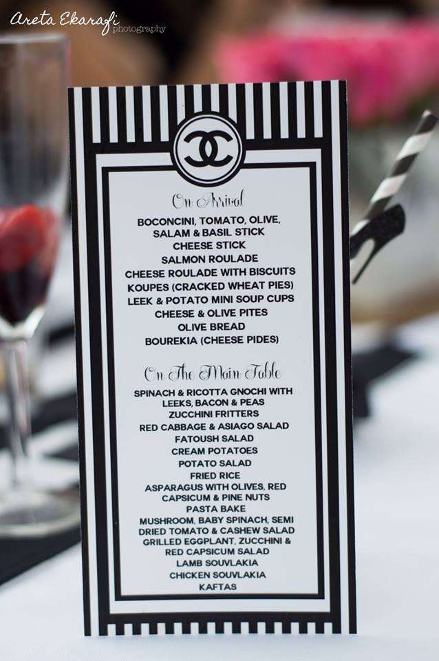 Chanel Inspired Bridal Shower Party - Bridal Shower Ideas - Themes