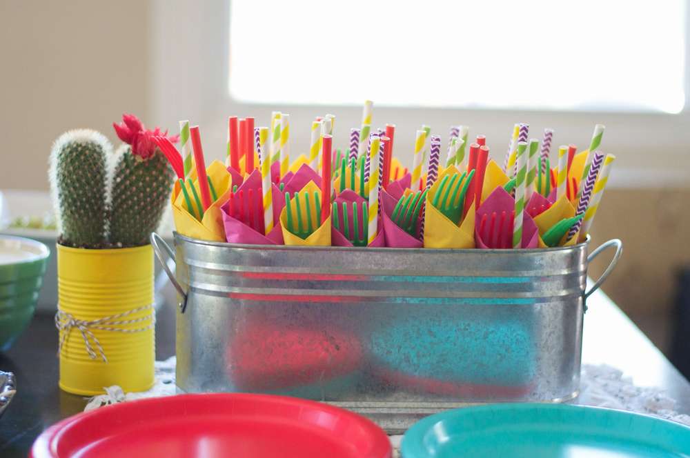 Colorful Fiesta Bridal Shower Bridal Shower Ideas Themes