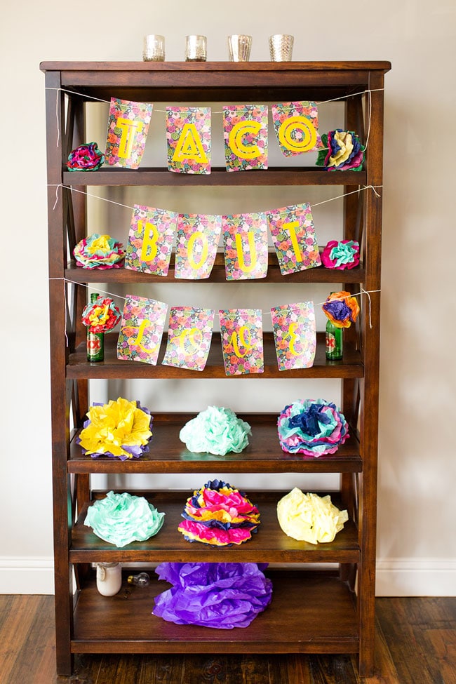 Colorful Fiesta Bridal Shower - Bridal Shower Ideas - Themes