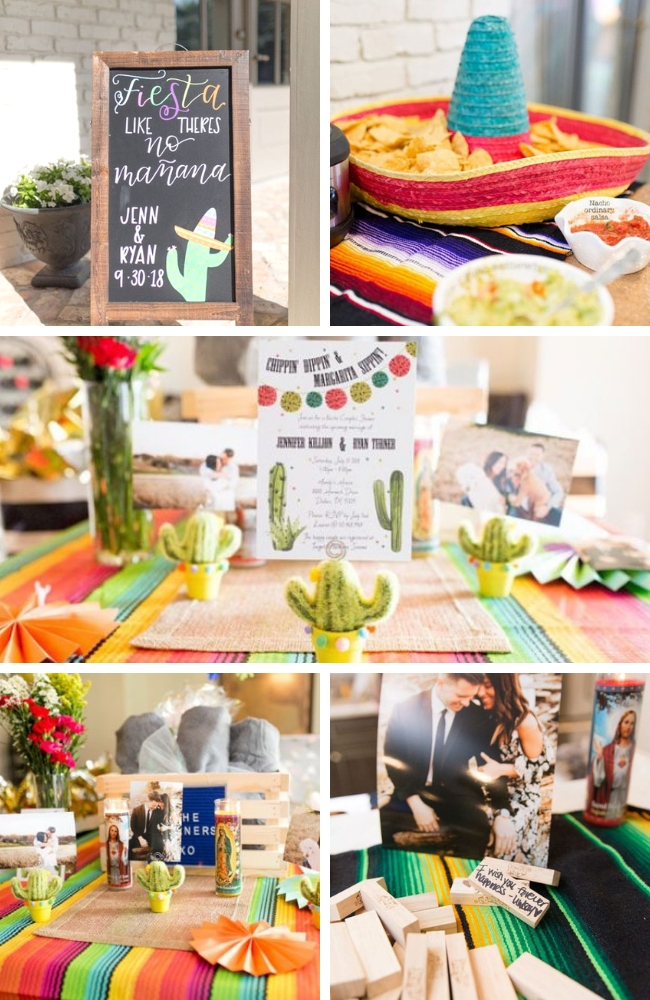 Colorful Fiesta Bridal Shower - Bridal Shower Ideas - Themes